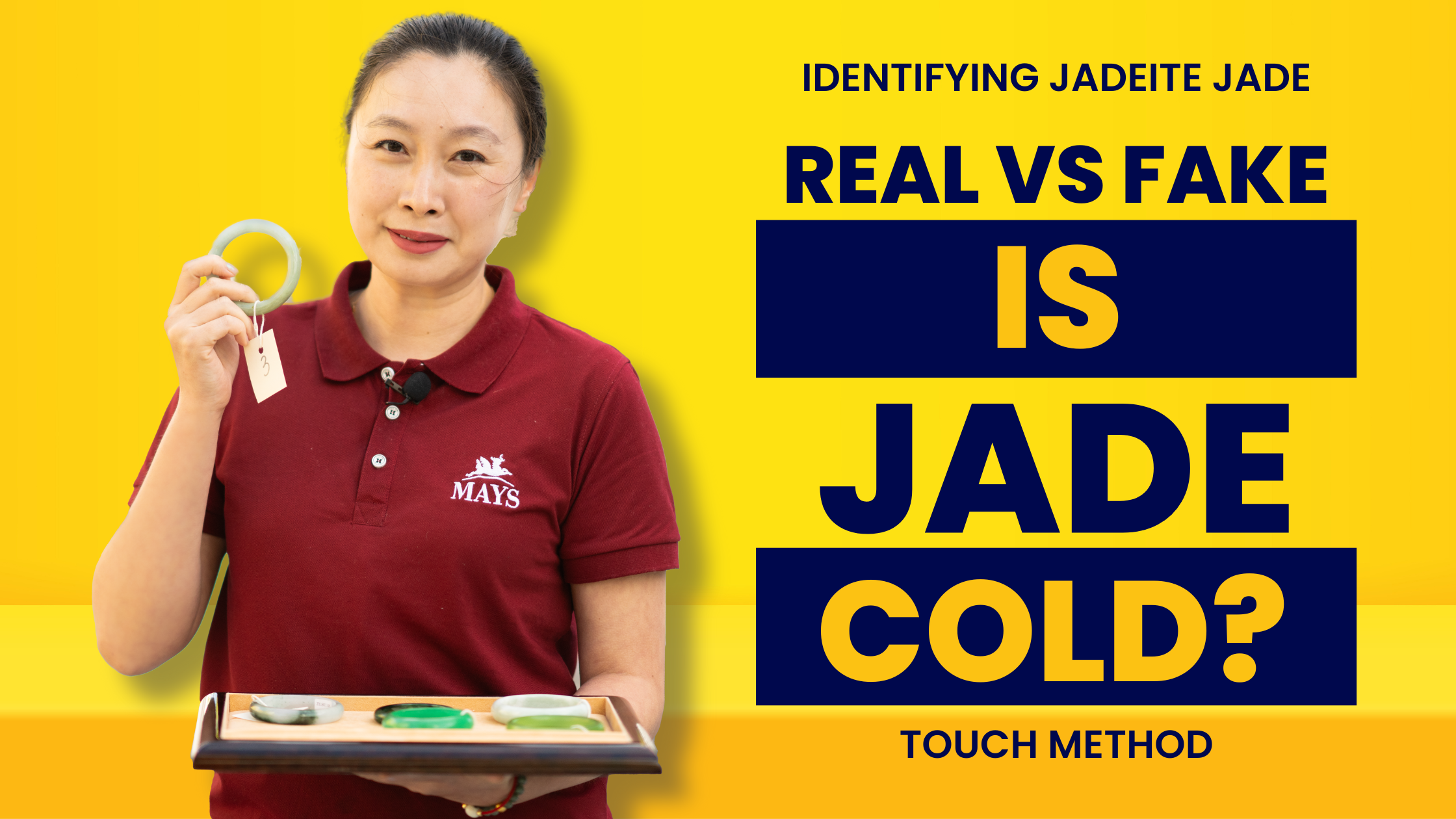 Real Jade vs Fake Jade: The Touch Experiment Identifying Jadeite Jade– MAYS GEMS