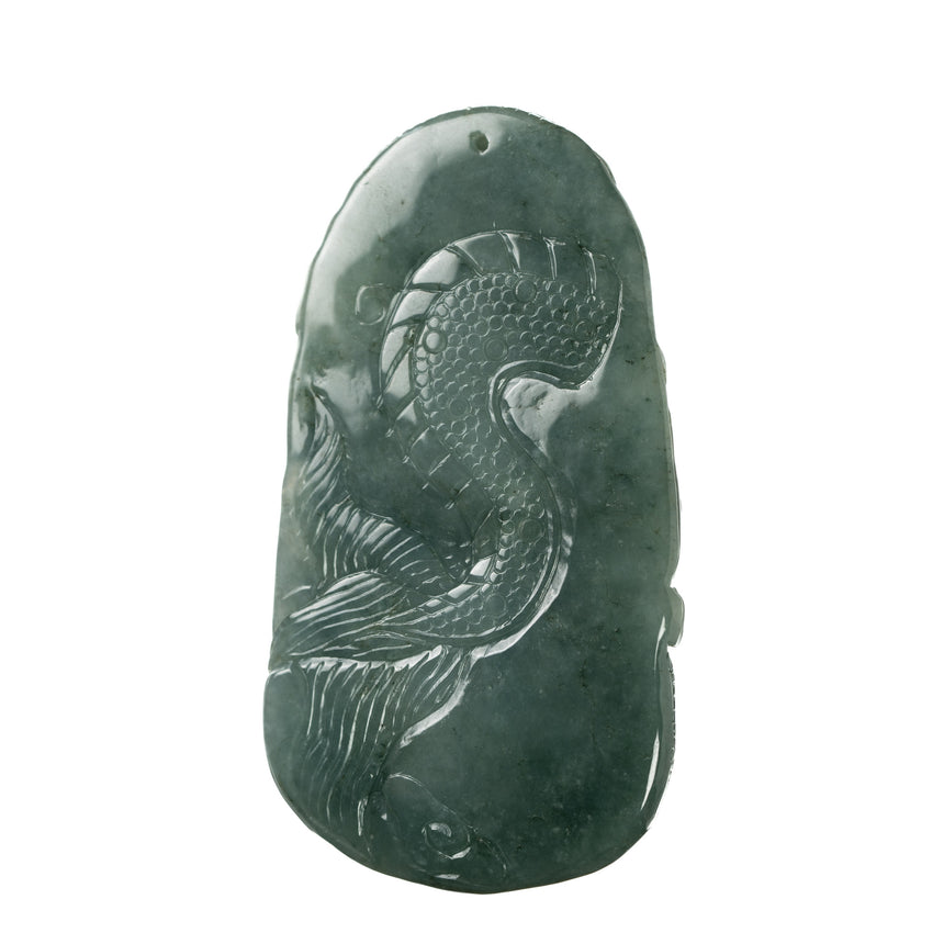 Jade Dragon Pendant | Jade Dragon Necklace - MAYS GEMS (US)